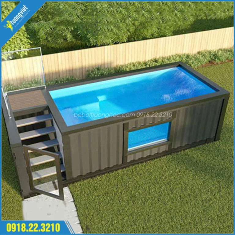 Bể Bơi Container được sản xuất tại Công Ty Ý Tưởng Việt